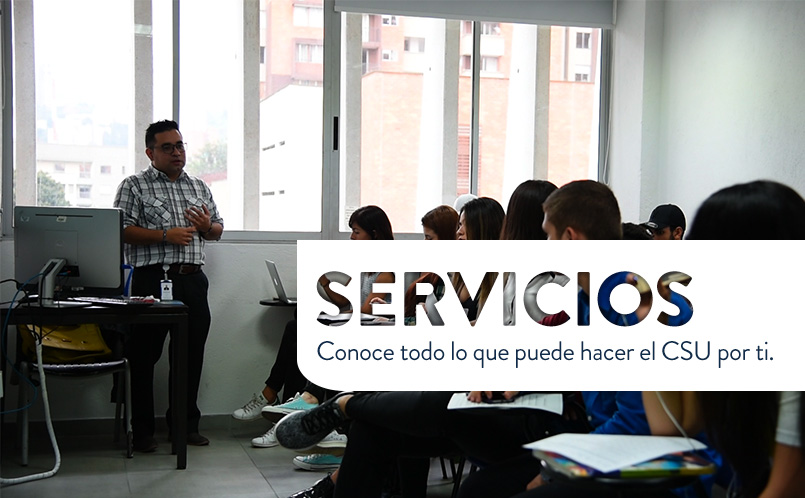 El CSU está para ayudarte | Politécnico Grancolombiano